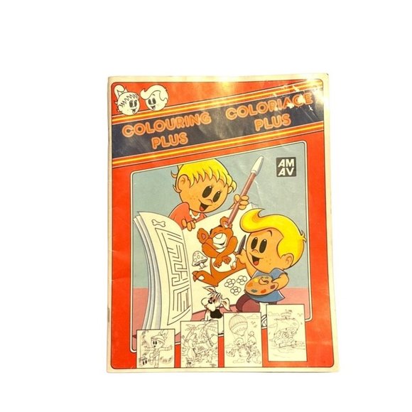 AMAV Industries | Office | Vintage 985 Colouring Plus Coloring And ...